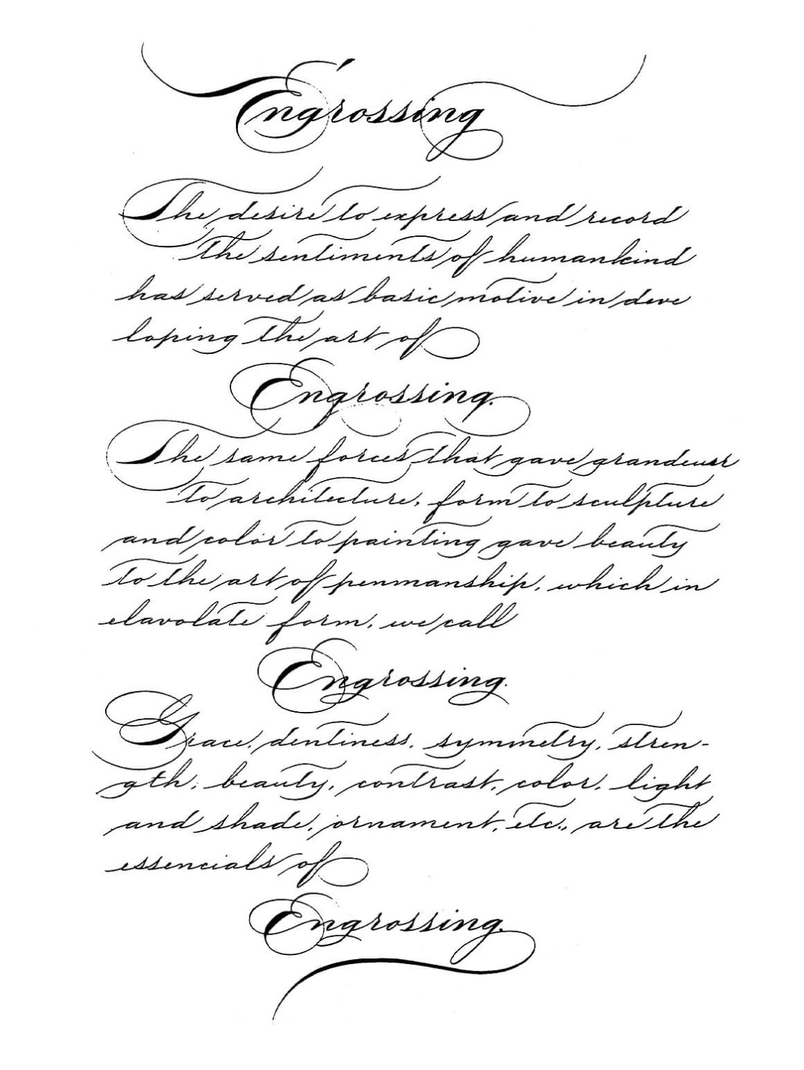 Ornamental | Japan Penmanship Association