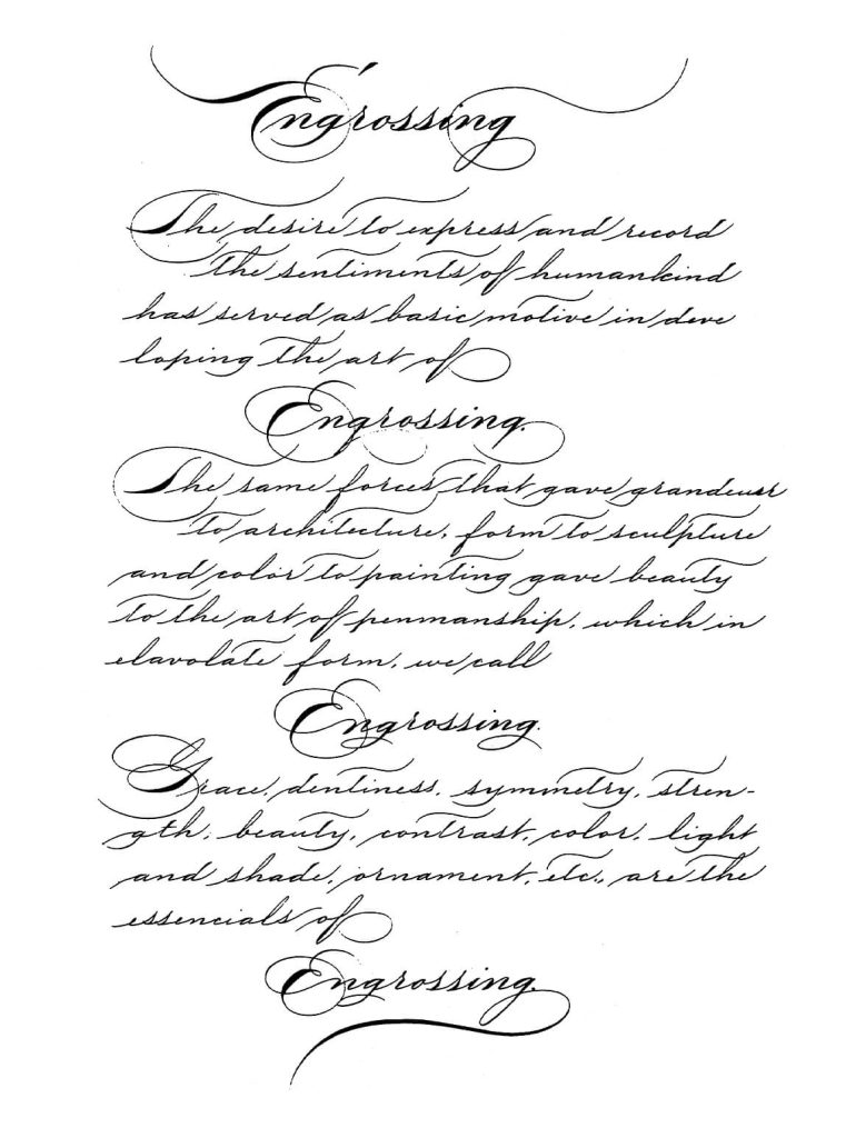 Ornamental | Japan Penmanship Association